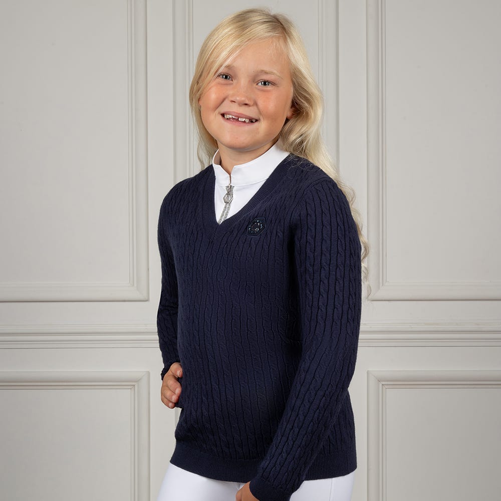 Coldstream Next Generation Clarkston Knitted V-Neck Jumper - Battles