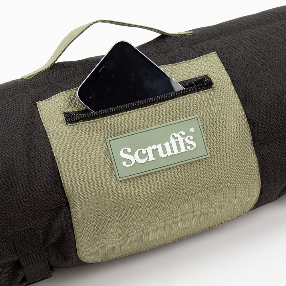 Scruffs Expedition Roll Up Travel Pet Bed - Battles
