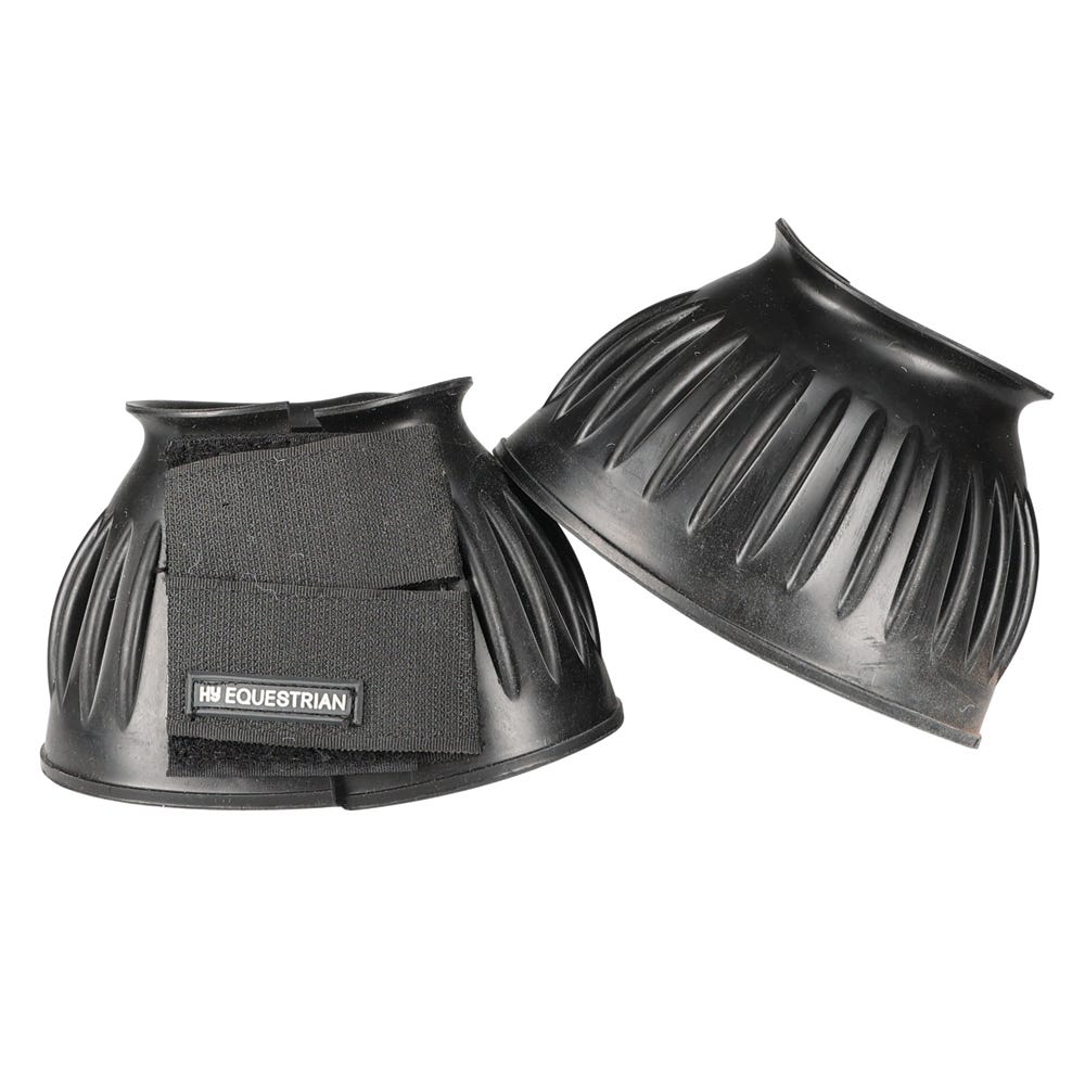 Hy Equestrian Rubber Over Reach Boots - Battles