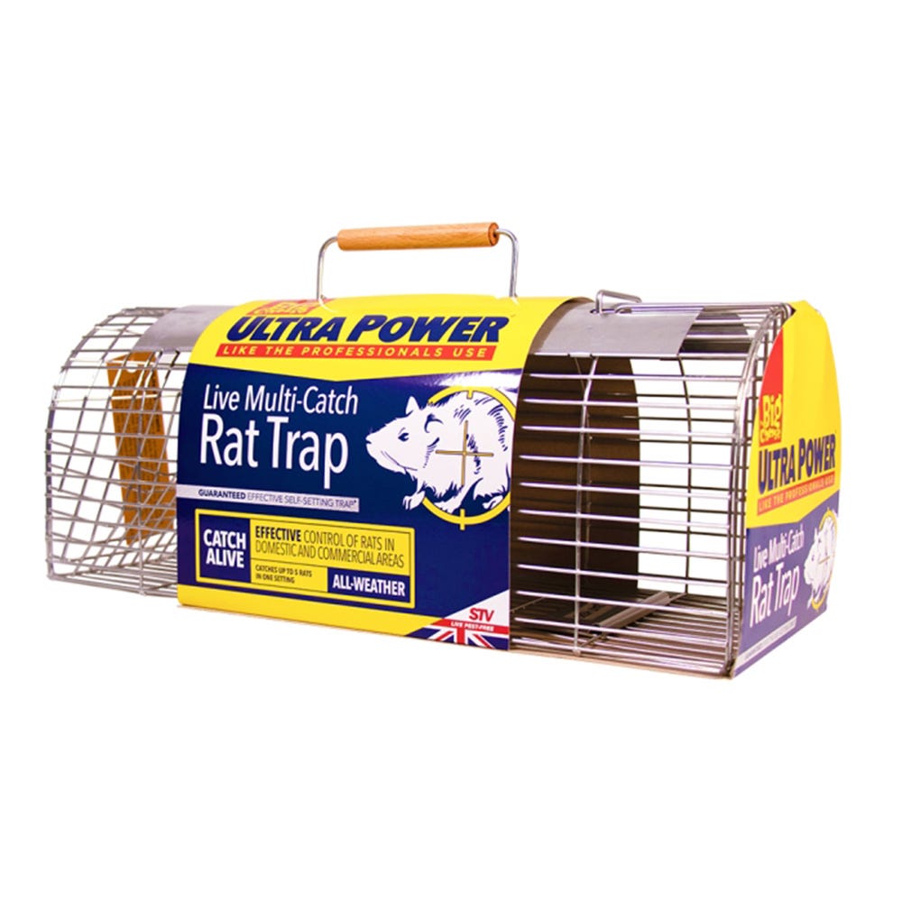STV Self Set Multi-Catch Rat Trap (STV080) - Battles