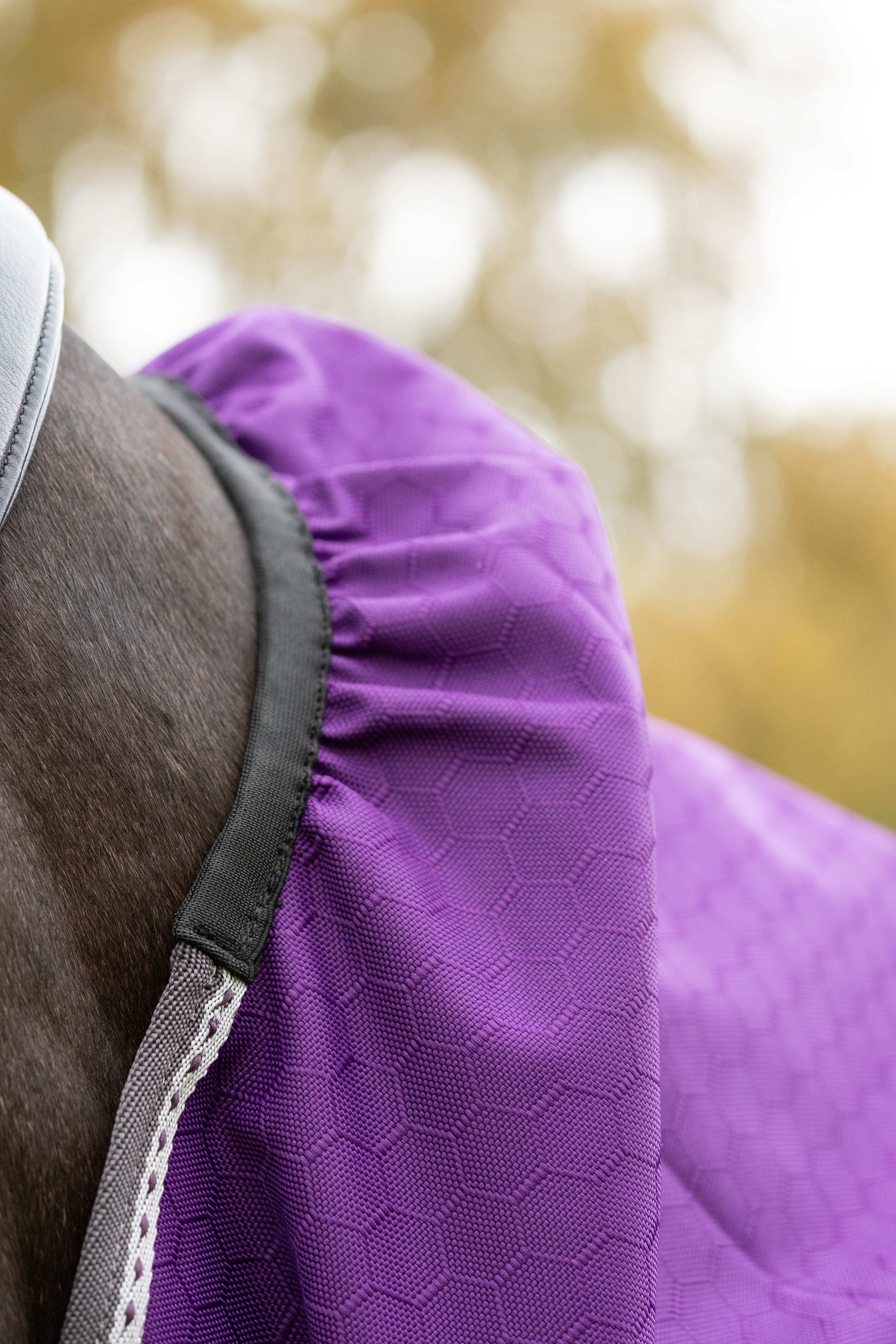 DefenceX Shield 0g Turnout Rug with Detachable Neck - Battles