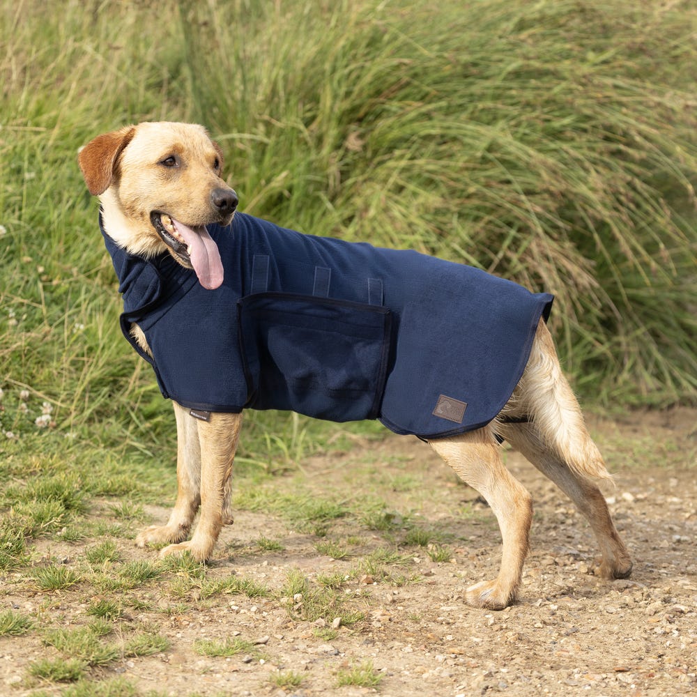 Benji & Flo Classic Drying Dog Robe - Battles